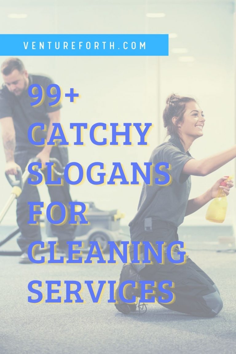 115+ Creative Cleaning Service Slogans and Taglines 2022 - Venture F0rth